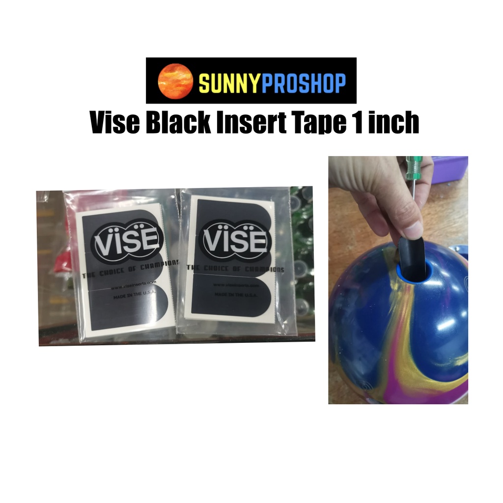 VISE SMOOTH INSERT TAPE BLACK 1 INCH | Shopee Malaysia