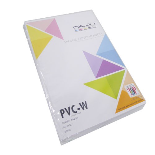 A4 White PVC Glossy ID Card Materials Kad ID 50sets/pack | Shopee Malaysia