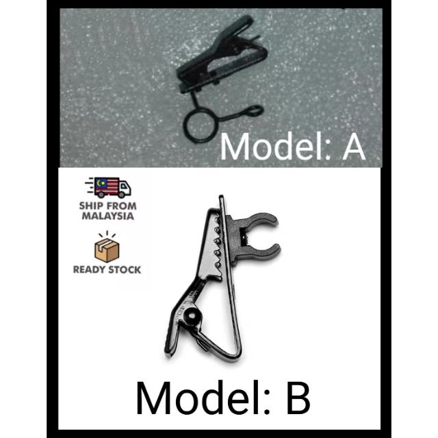 Metal cramp type-Clip Mic kit ( Clip type) | Shopee Malaysia