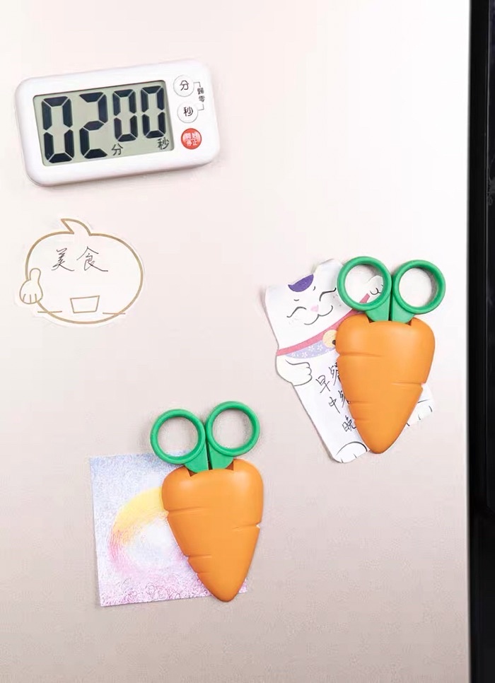 Magnet Scissor Refrigerator Round Head Fruit Cute Scissor ...