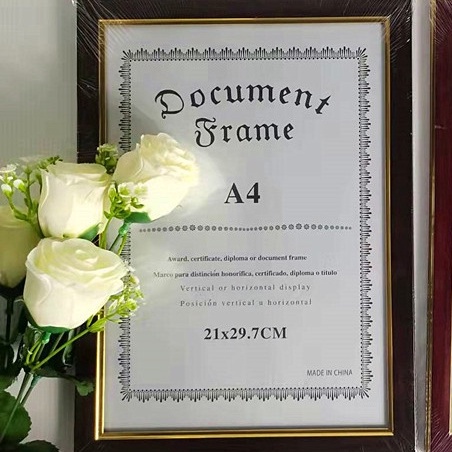 A4 certificate frame /A4 sijil frame /Ready Stock/Document Frame A4 ...