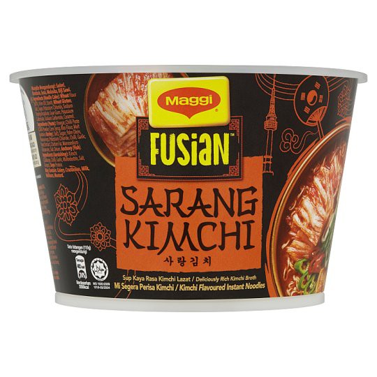 Maggi Fusian Sarang Kimchi Flavoured Instant Noodles 115g | Shopee Malaysia