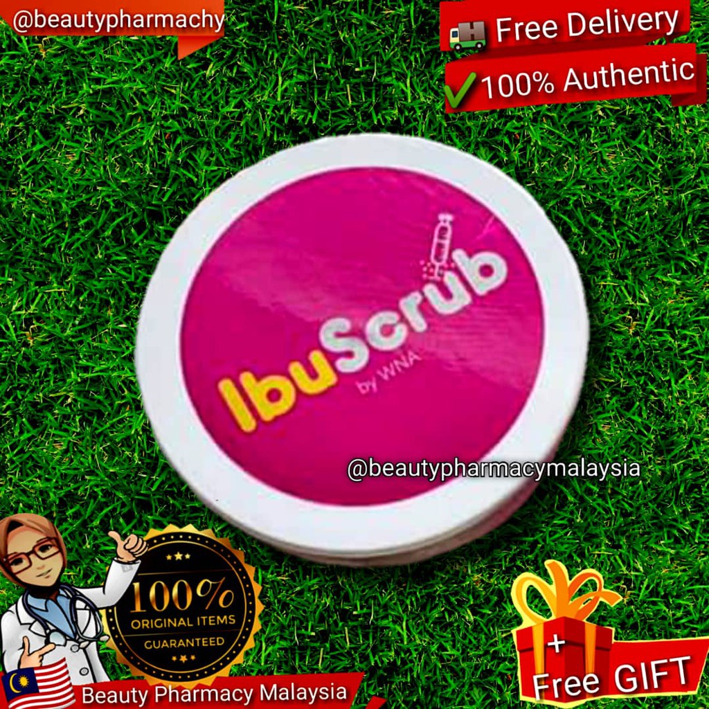 🔥Ready💯 IBU SCRUB VANILLA EXTRA WHITE By Nina Skincare (100% Original ...