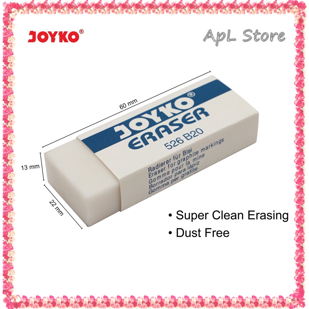 PUTIH White Pencil ERASER Large ERASER B007 | Shopee Malaysia