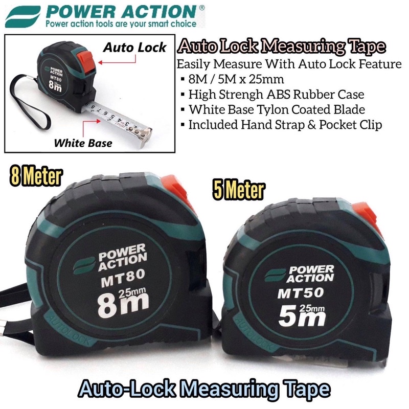 measuring tape Self stop by power action | Shopee Malaysia