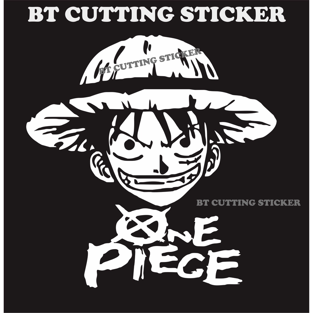 One piece nmax Motorcycle sticker nmax Motorcycle sticker pcx visor ...