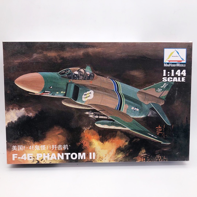 Plastic MODEL Assembly MINI HOBBY Scale 1/144 F-4E PHANTOM II (80417 ...