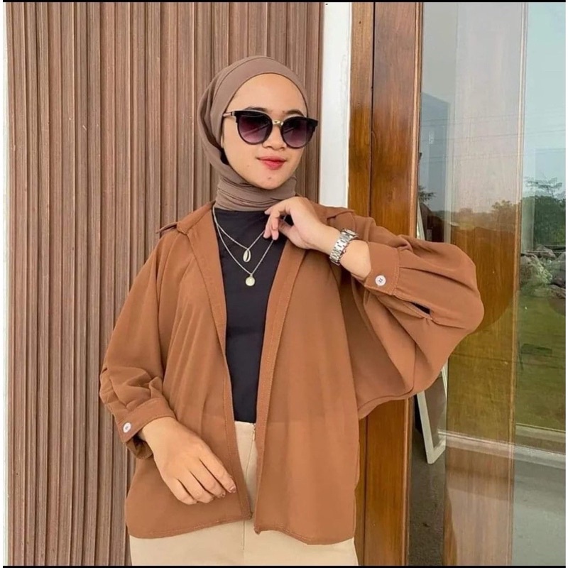 Best Selling!! BASIC OUTER CARDIGAN BATWING ORIGINAL PREMIUM | Shopee ...