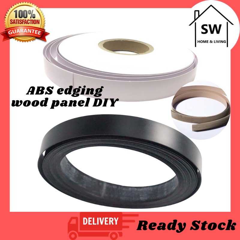 SW ABS edging for Wood Panel Width 20mm Storage Box sisi papan DIY ...