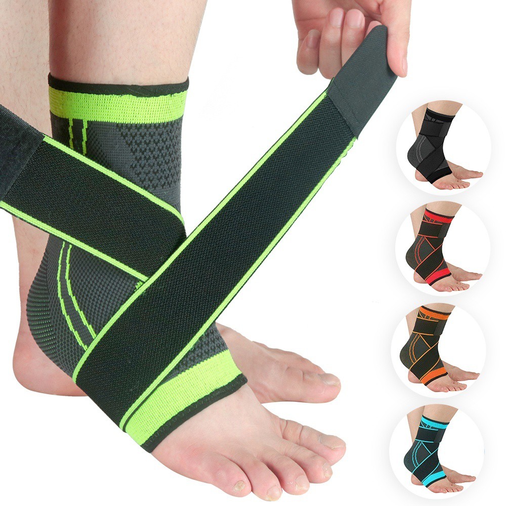 1PC 3D Pressurized Ankle Support Foot Guard Support Sports Gym Ankle ...