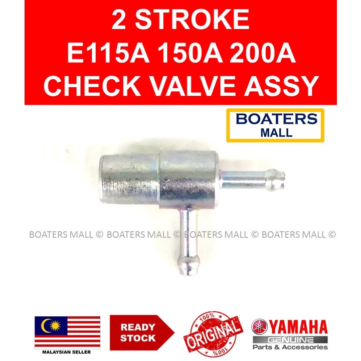 YAMAHA OUTBOARD 6E5-11370-01 CHECK VALVE ASSY 2 STROKE E115A 150A 200A ...