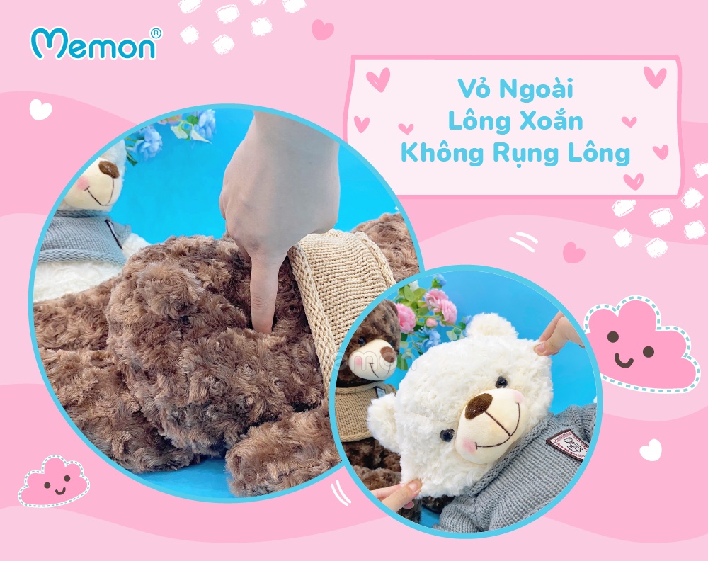 Memon Premium Blush Twisted Teddy Bear | Shopee Malaysia