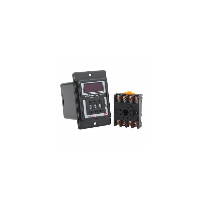 ASY-3D Timer Relay & Base | Shopee Malaysia