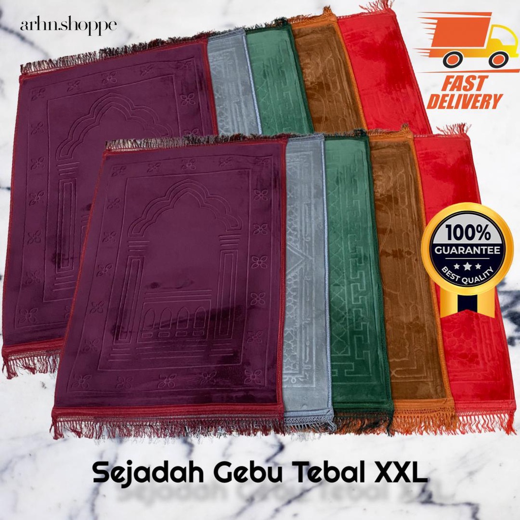 [READYSTOCK] Sejadah gebu XXL/sejadah baldu gebu XXL/sejadah velvet ...