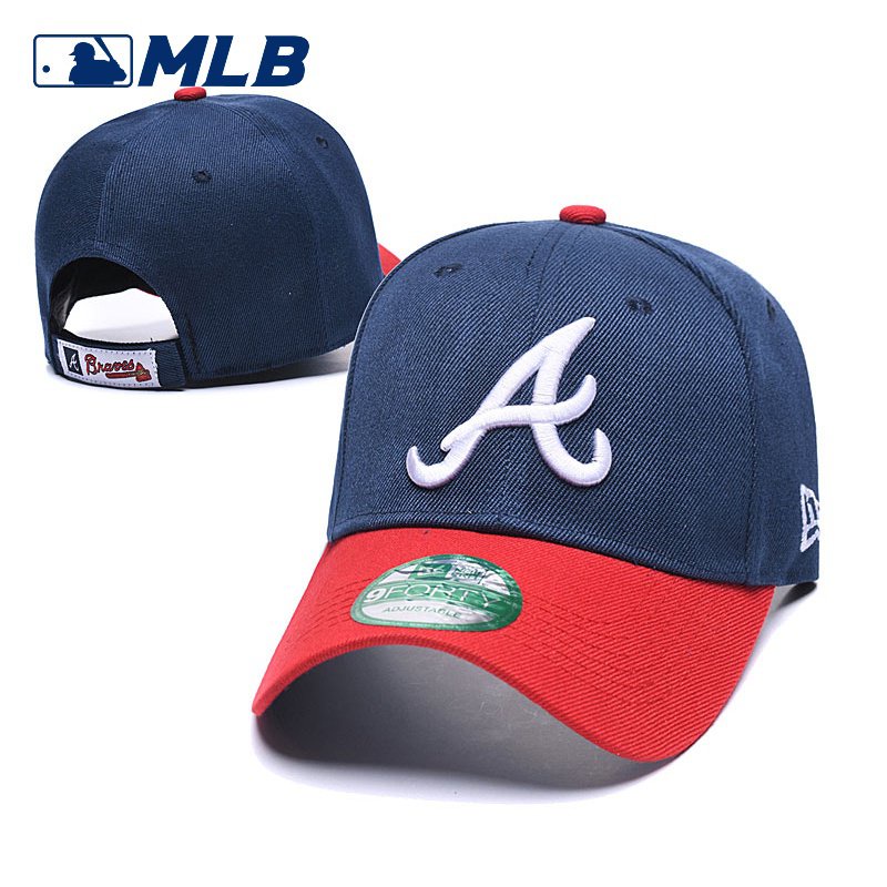 jno4 MLB Baseball Cap Atlanta Heart For Travel/Baseball Cap | Shopee ...