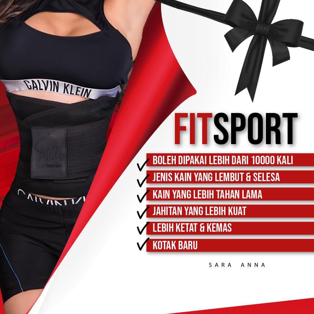 FITSPORT SARA ANNA PREMIUM WARANTY BODY CANTIK BAHAGIAN PERUT DAN ...