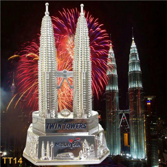 َ KLCC TWIN TOWERS MINIATURE | Shopee Malaysia