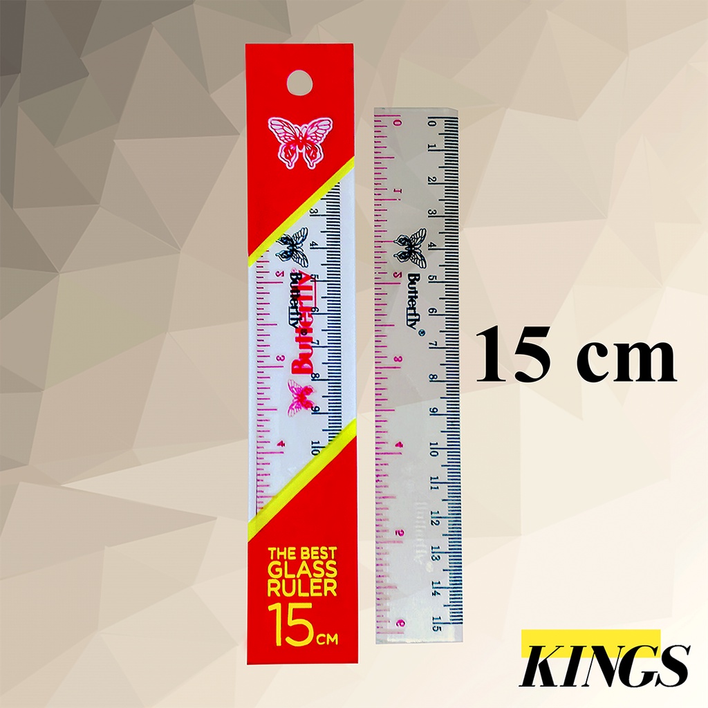 Butterfly Ruler / Ruler 15 cm | Shopee Malaysia