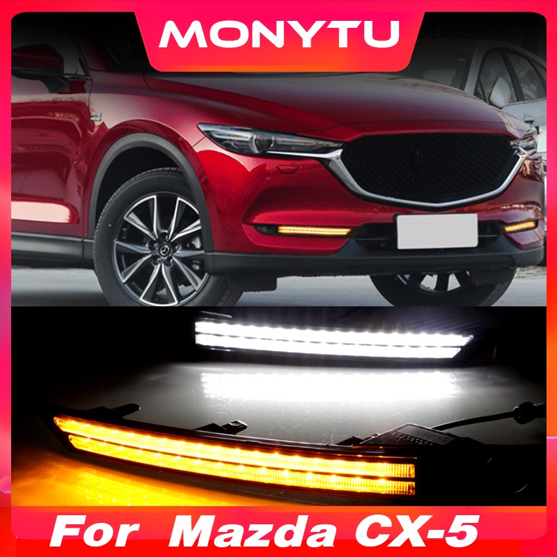 For Mazda CX-5 CX5 2022-2017 Accessories Car Led Headlights Drl Daytime ...