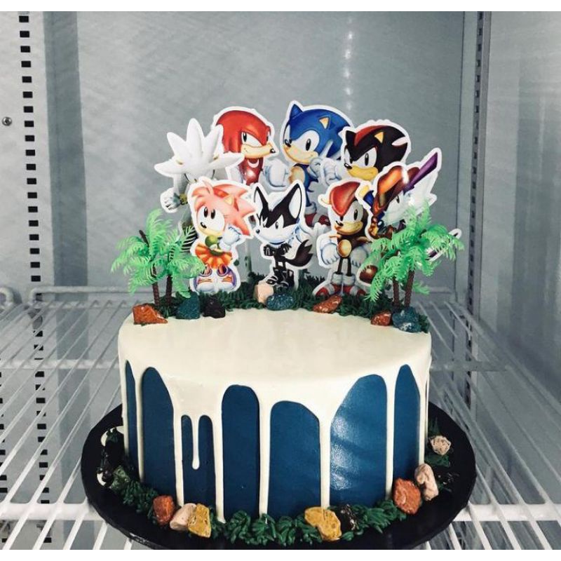 Super Sonic Topper Cake Shopee Malaysia