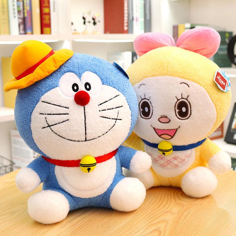 *READY STOCK* Doraemon & Dorami Soft Toy 哆啦A梦小叮当哆啦美小叮铃毛绒玩具娃娃 Anak ...