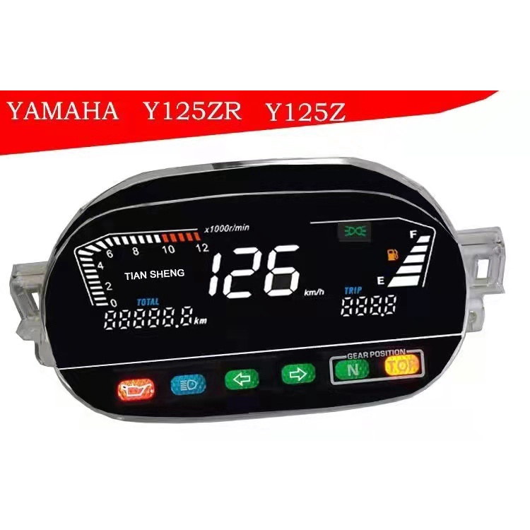 Y125 /Y125ZR /LC 135 METER DIGITAL METER METER LED (BRAND ) OEM 100% GOOD QUALITY | Shopee Malaysia