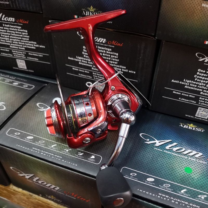 AJIKING ATOM MINI FISHING REEL | Shopee Malaysia