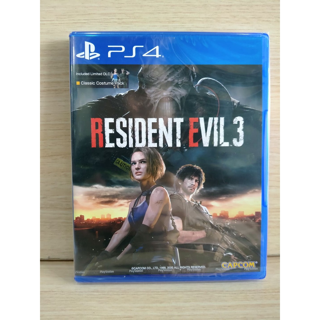 PS4 Resident Evil 3 (Included Limited DLC) | Shopee Malaysia