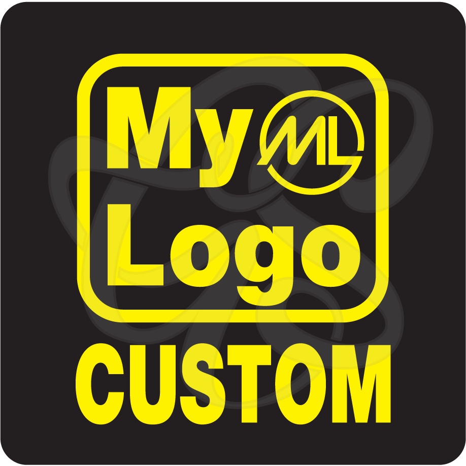 Customize My Logo Decal Sticker_Customize Your Own Logo A4-A5-A6 Sizes ...