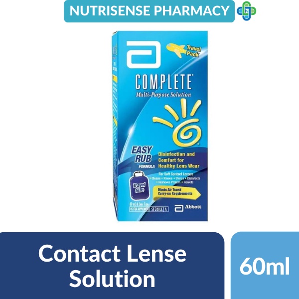 Complete Easy Rub Multi Purpose Solution 60ml [TRAVEL PACK] | Shopee ...