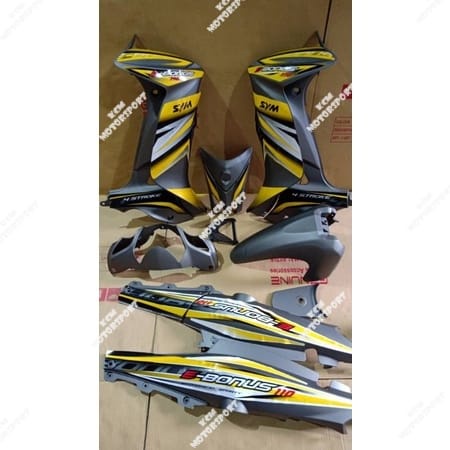 COVERSET / BODY COVER SYM E BONUS 110 ( 2016 E-BONUS LAMA) | Shopee ...