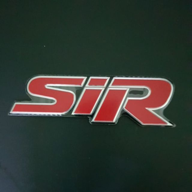 SiR Emblem (car emblem) | Shopee Malaysia