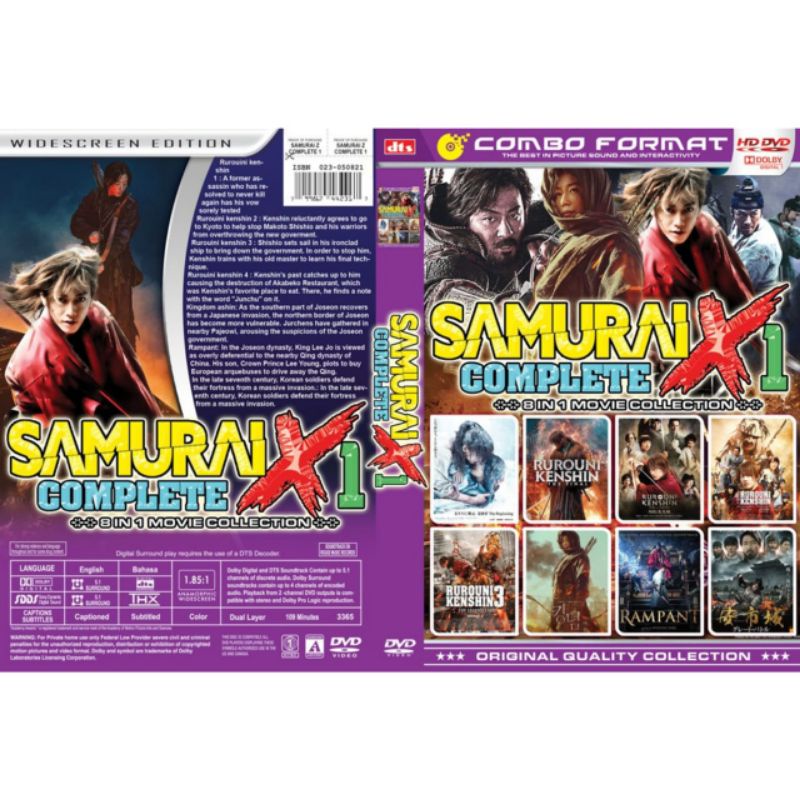 Action Figure Film Collection Samurai X Complete 1 (2021) | Shopee Malaysia