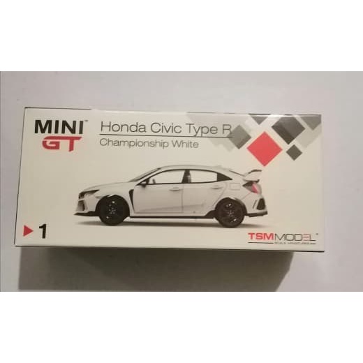 MINI GT HONDA CIVIC TYPE R WHITE | Shopee Malaysia