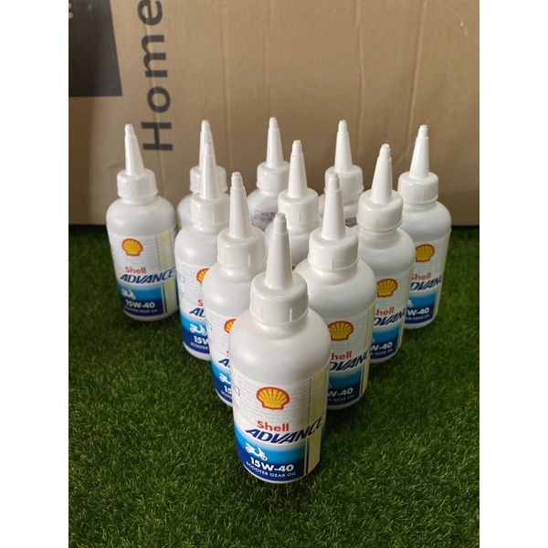 minyak gear Shell advance 15w-40 scooter gear oil(120ml) | Shopee Malaysia