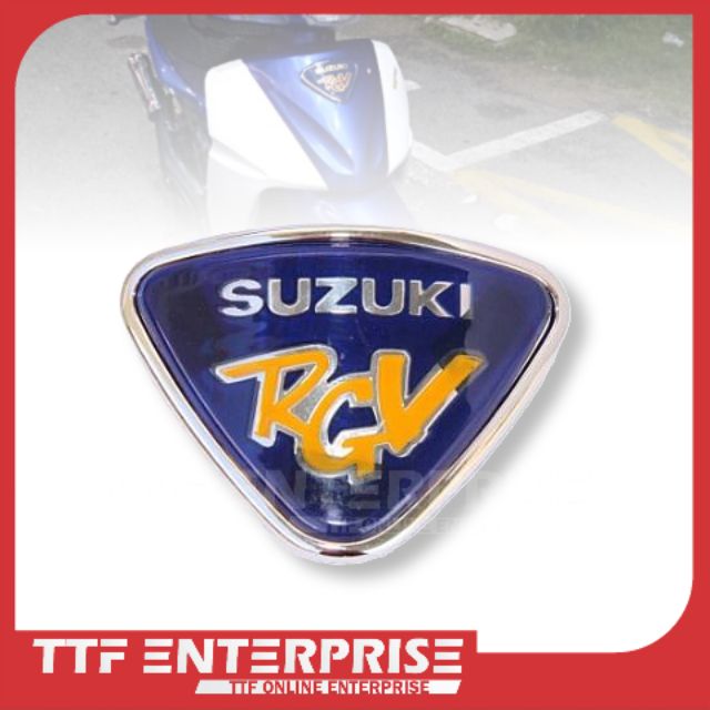 SUZUKI RGV120 FRONT EMBLEM LOGO | Shopee Malaysia