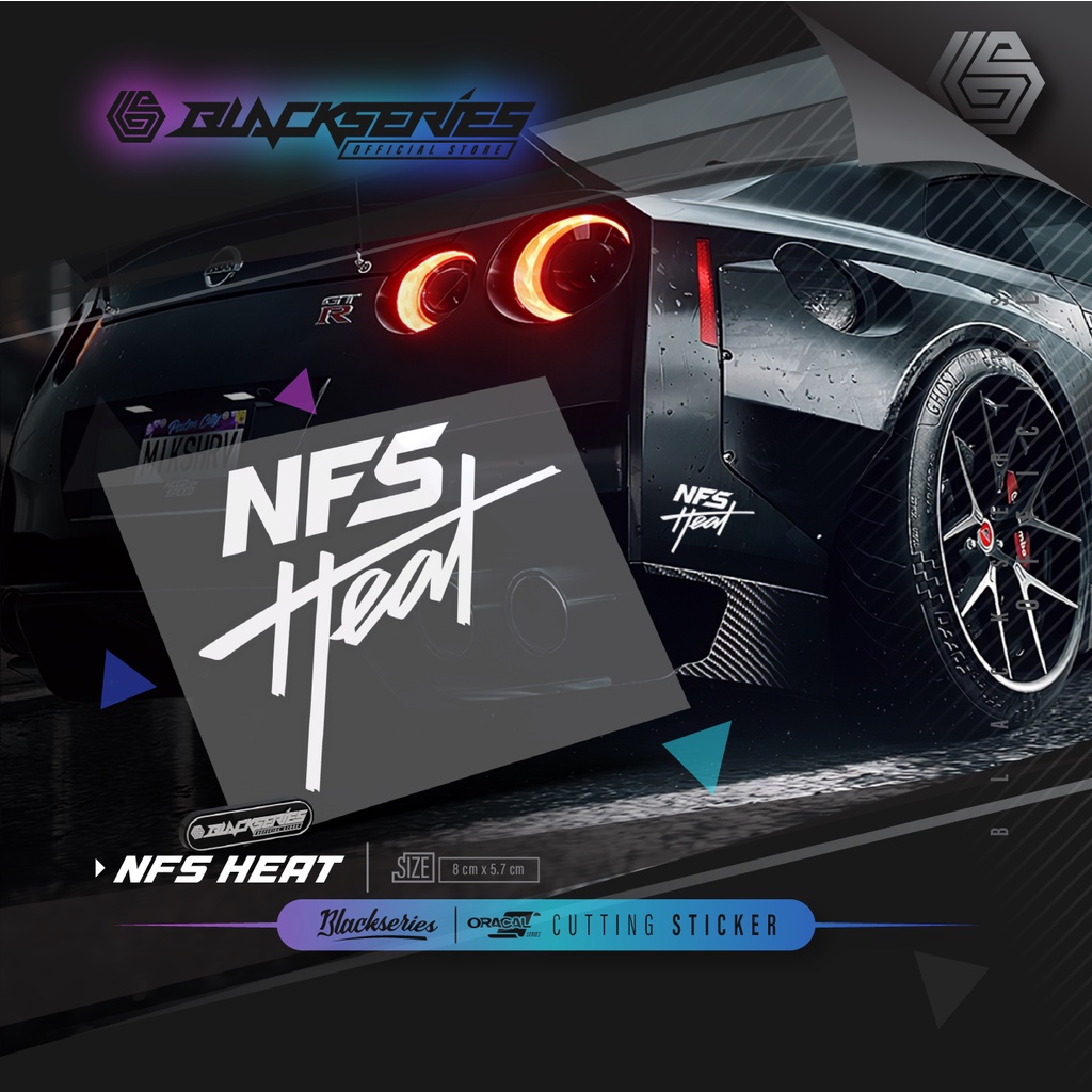 Nfs Heat Cutting Sticker | Nfs Heat Stickers | Need For Speed | Shopee ...