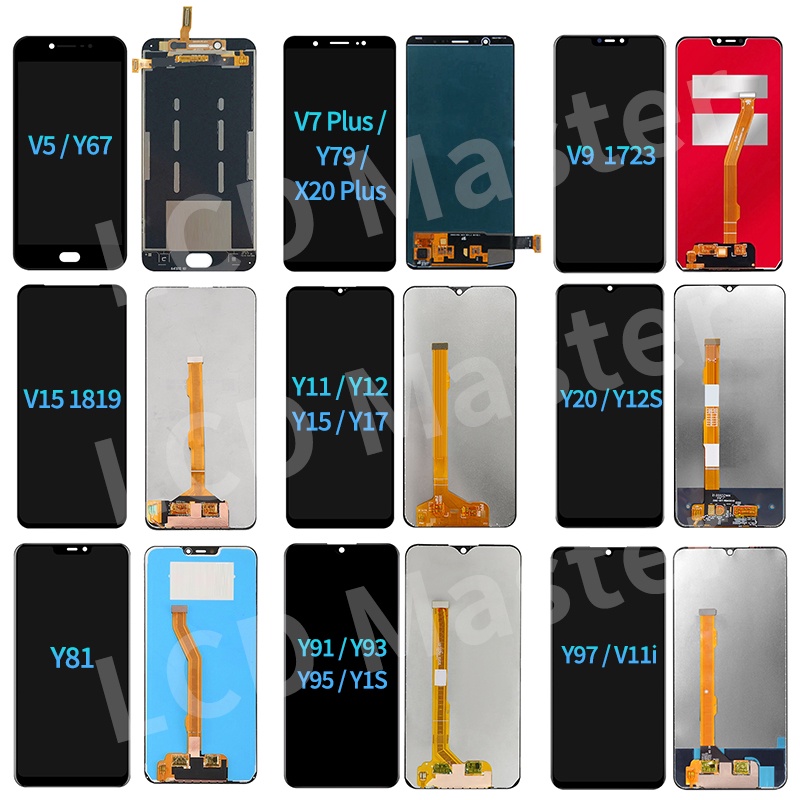 VIVO Y11/Y12/Y15/Y17/ Y20/Y50/Y81/Y91/Y97/Y12S/V5/V9/V15/V11i LCD ...