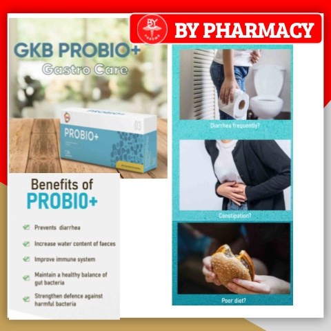 GKB PROBIO+ / PROBIZYMES (Prebiotics+Probiotics/ Digestive Enzymes) 3g ...