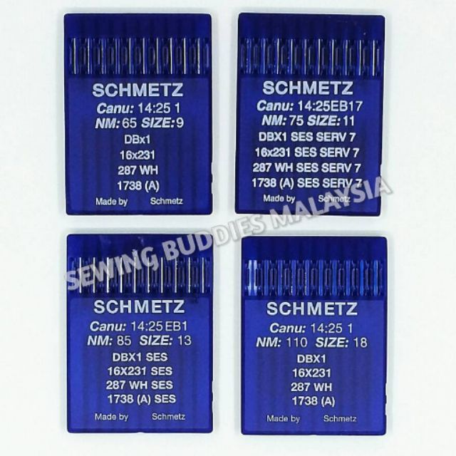 Schmetz DB & DP Jarum Mesin Industri / Industrial Sewing Machine Needles | Shopee Malaysia