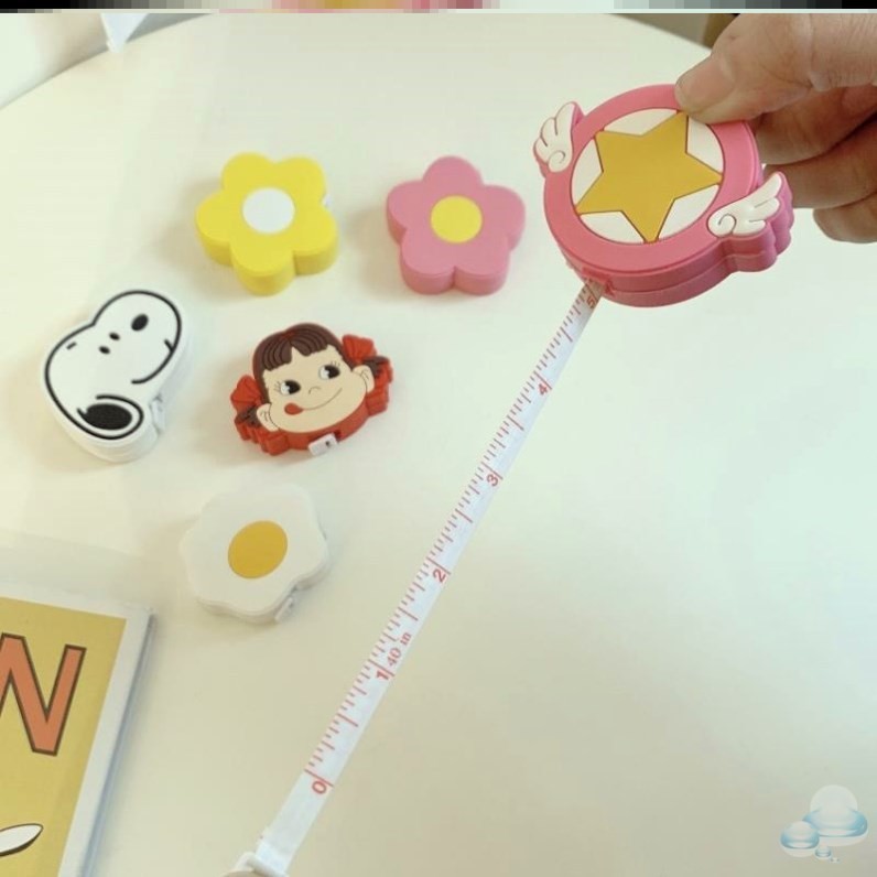 Japan Korea Style Cute Cartoon Mini Measuring Tape/ Small Measurement ...