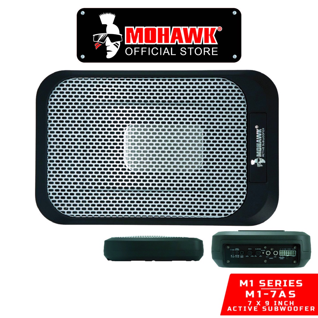 Mohawk M1-Series Active Subwoofer (7" x 9") M1-7AS | Shopee Malaysia