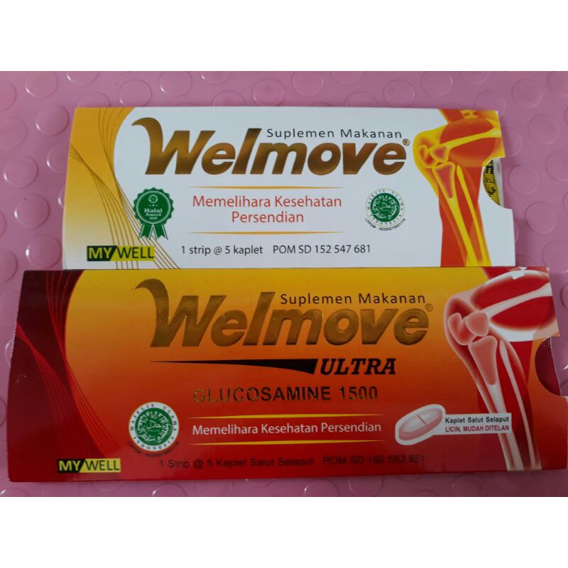 Welmove 5's / Welmove ultra 5's Welmove Tablet Strip Contents 5 Caplets ...