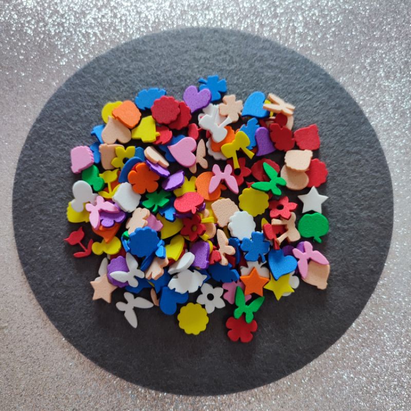150 pcs Precut Mix Shape Eva Foam For Art Diy Craft Purpose | Shopee ...