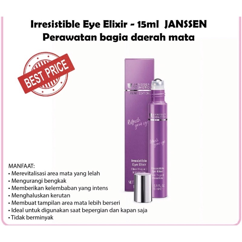 Irresistible Eye Elixir Janssen | Shopee Malaysia