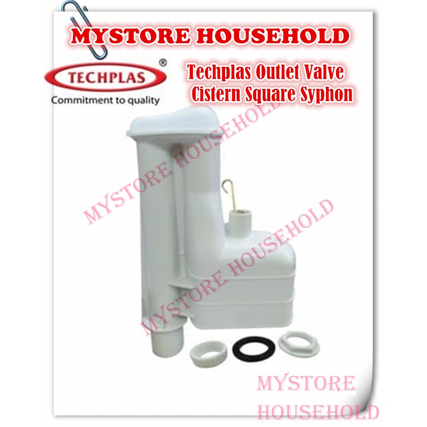 Techplas Outlet Valve Cistern Square Syphon | Shopee Malaysia