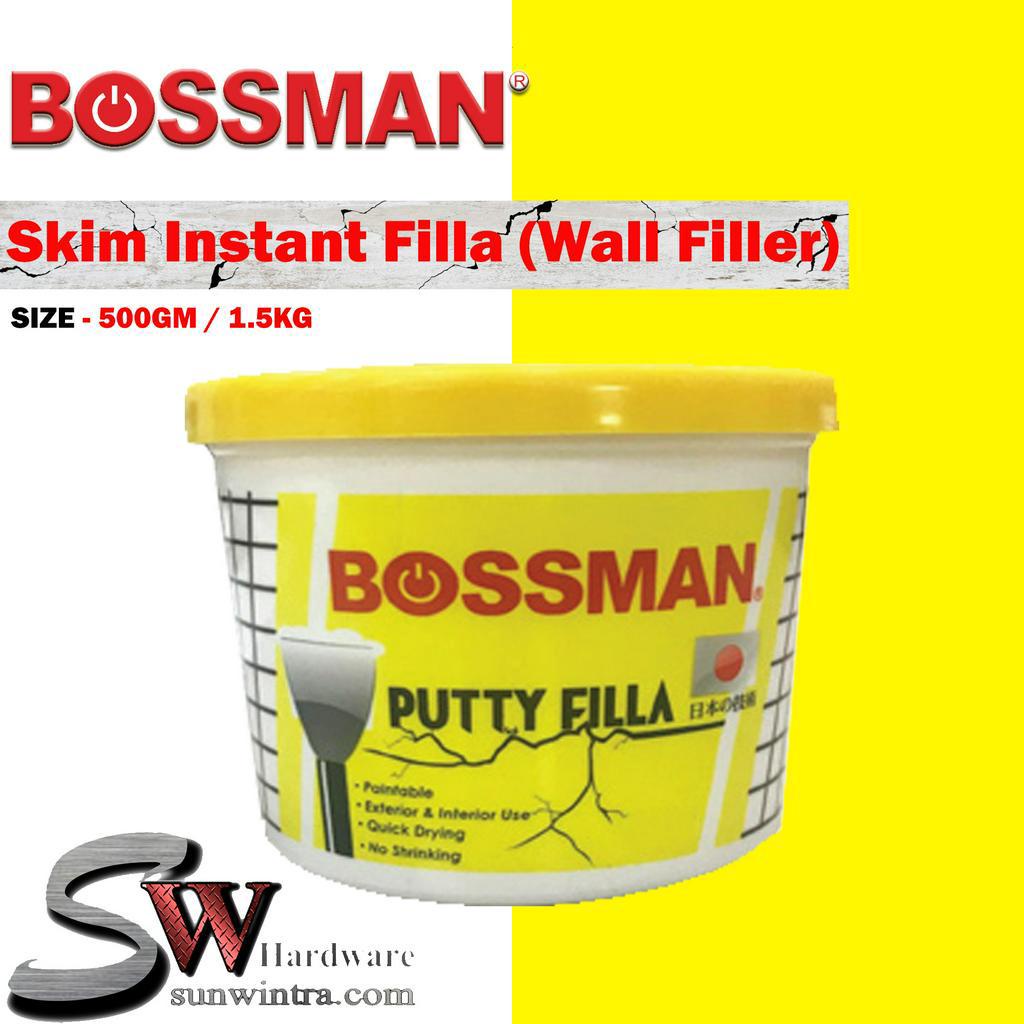 SKIM INSTANT FILLA / PUTTY FILLA / WALL FILLER # 0.5KG / 1.5KG | Shopee ...