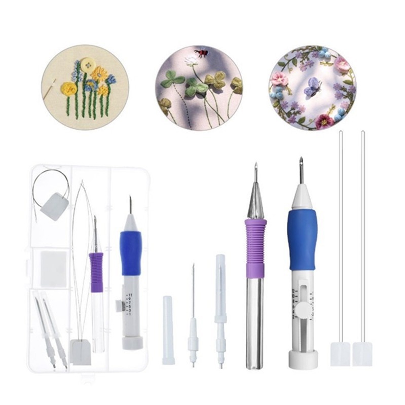 Hand Embroidery / Embroidery Pen / Punch Needle / SetEmbroidery Punch ...