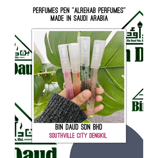 Perfumes Pen “ALREHAB” Made in Saudi Arabia | Shopee Malaysia