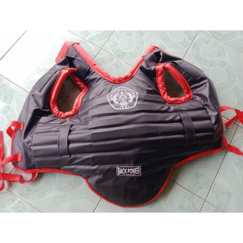 Body Protector silat / Body silat, IPSI Logo Back Power Chest Protector ...